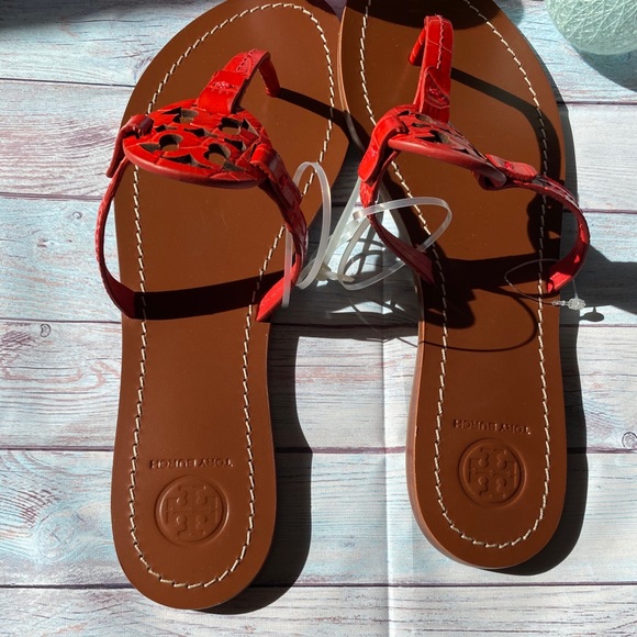 Tory Burch | Shoes | Tory Burch Gabriel Flat Thong Sandals | Poshmark